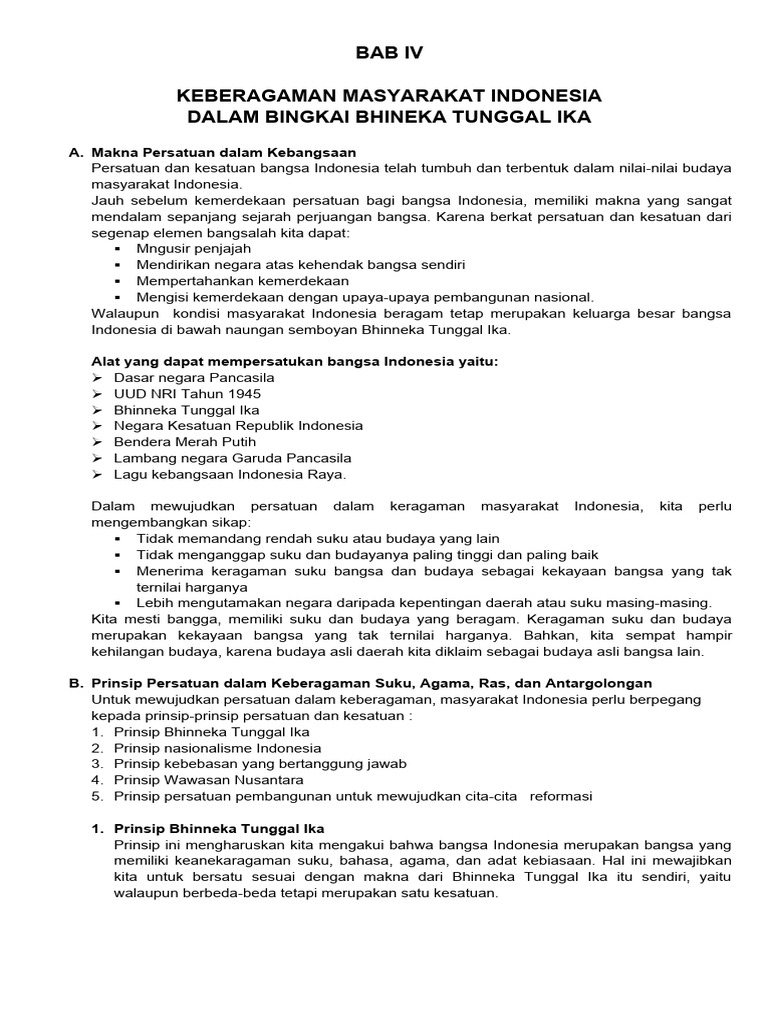 Materi Bab Iv Rev | PDF