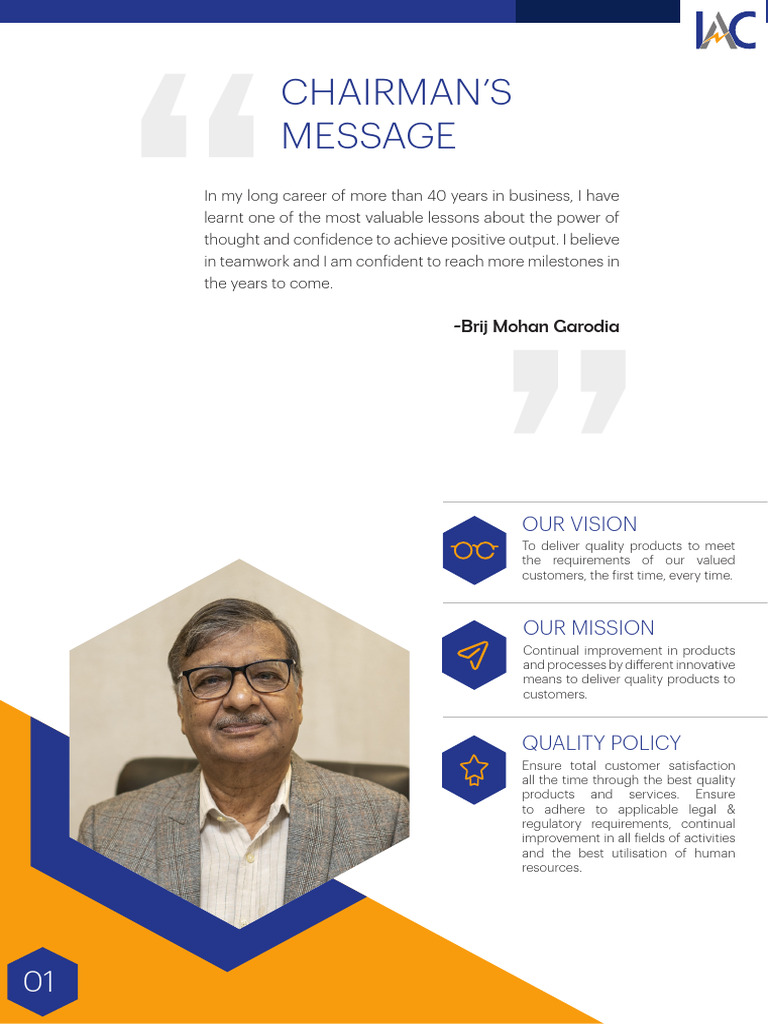 Quality Commitment and Vision Statement | PDF