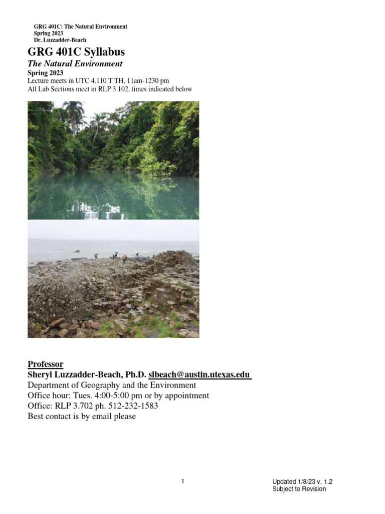 GRG401C | PDF | Geography | Textbook