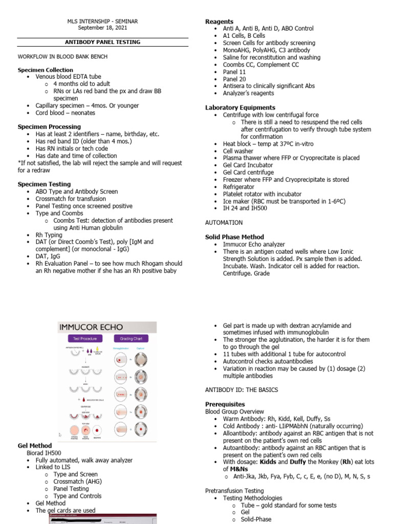 Antibody Panel | PDF | Antibody | Medical Specialties