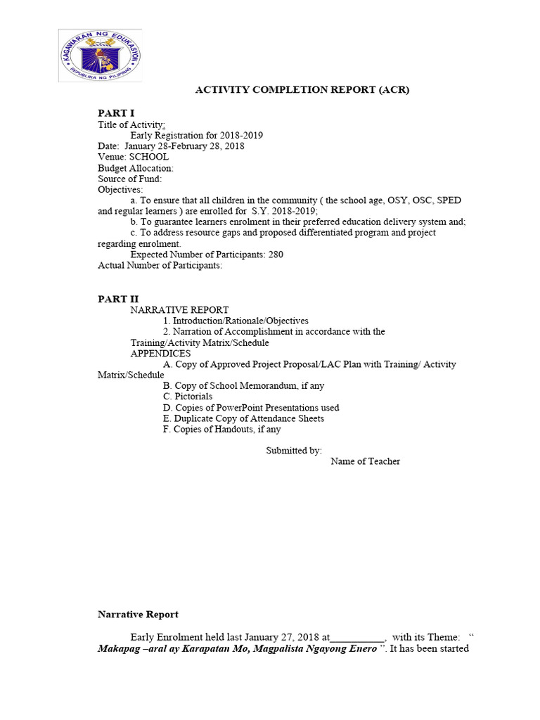 ACR Early Registration | PDF