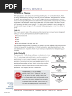 Wire Rope Clip Installation Guide | PDF