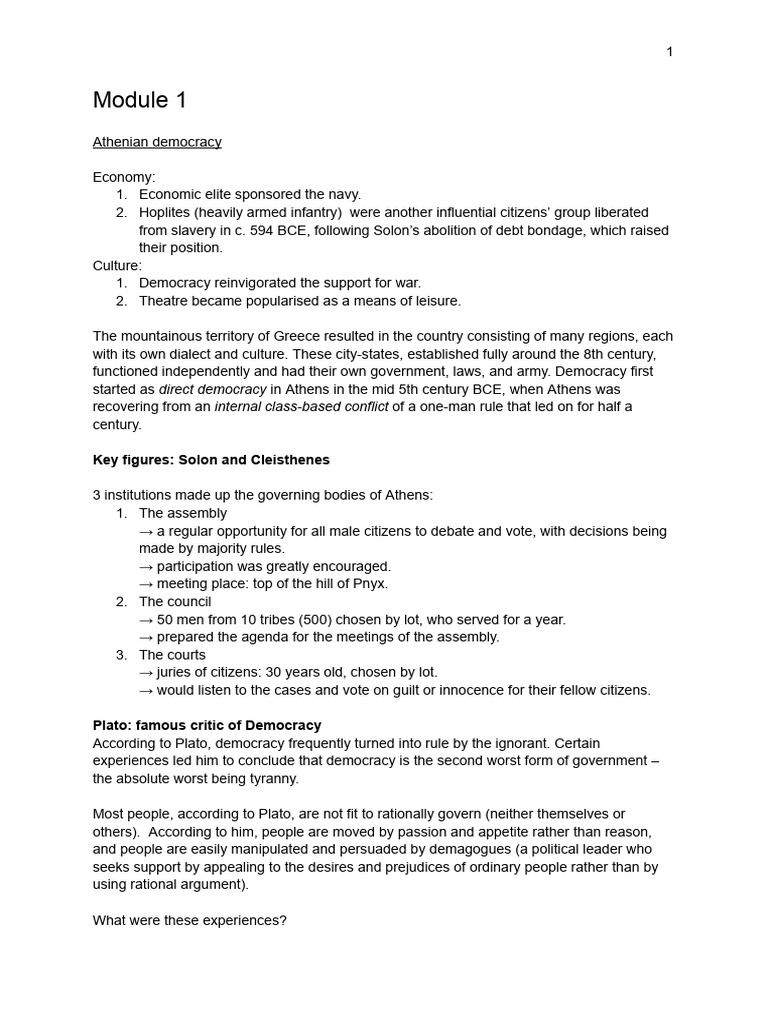 Cleisthenes and Athenian Democracy | PDF | Weimar Republic | European Union