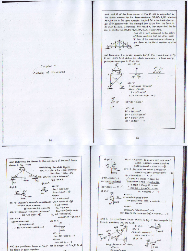 Analysis of Structures | PDF
