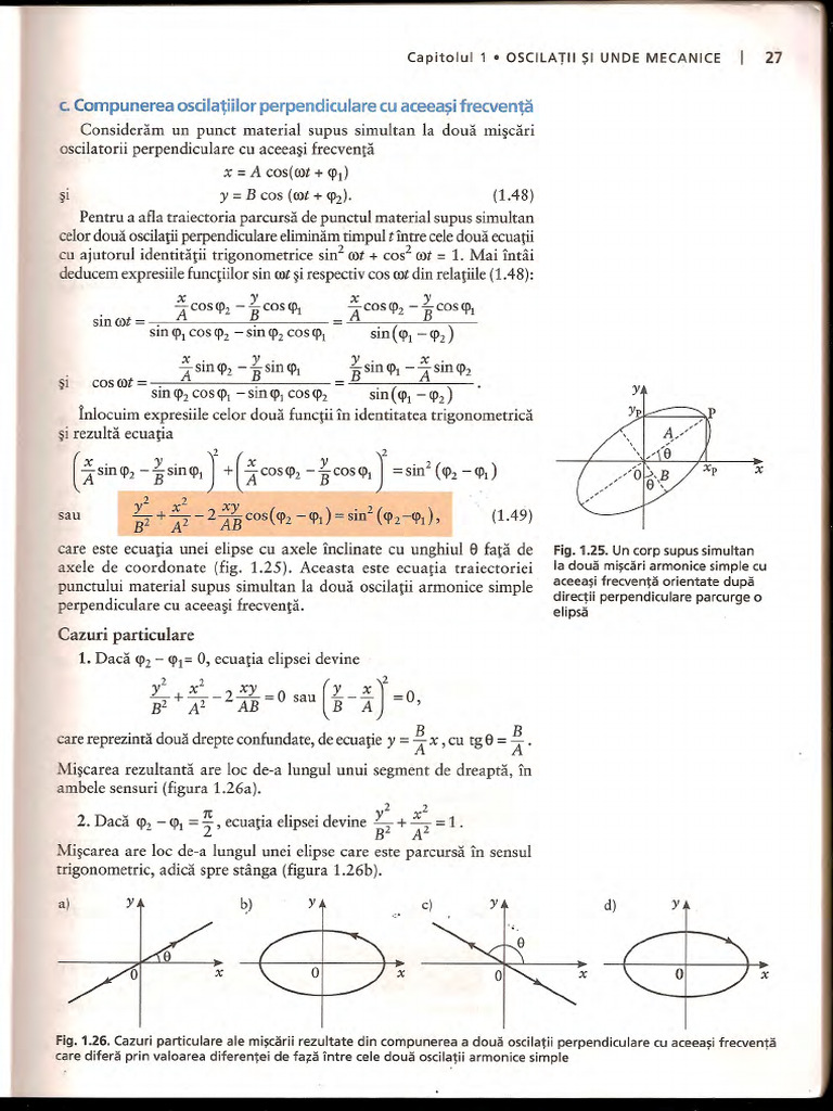 Oscilatii Fortate Si Intretinute Rezonanta | PDF