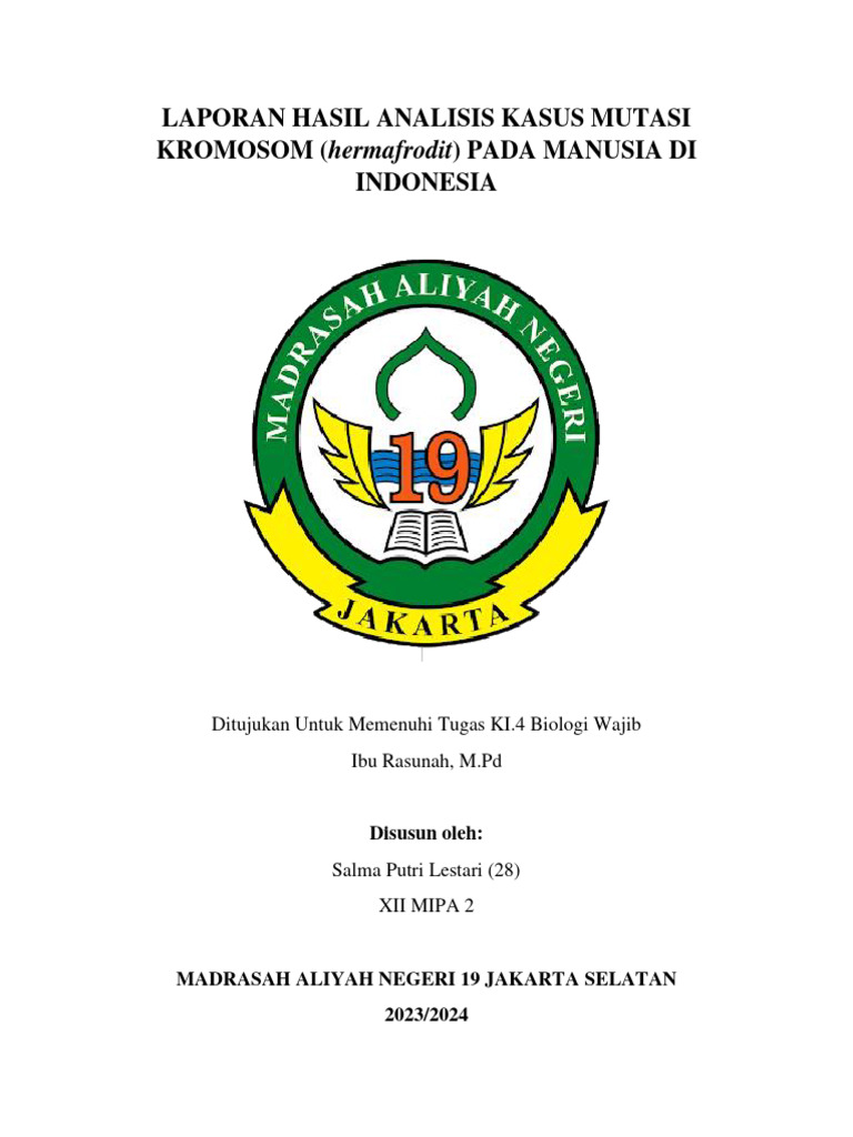 Analisis Kasus Hermafrodit di Indonesia | PDF | Ilmu Sosial
