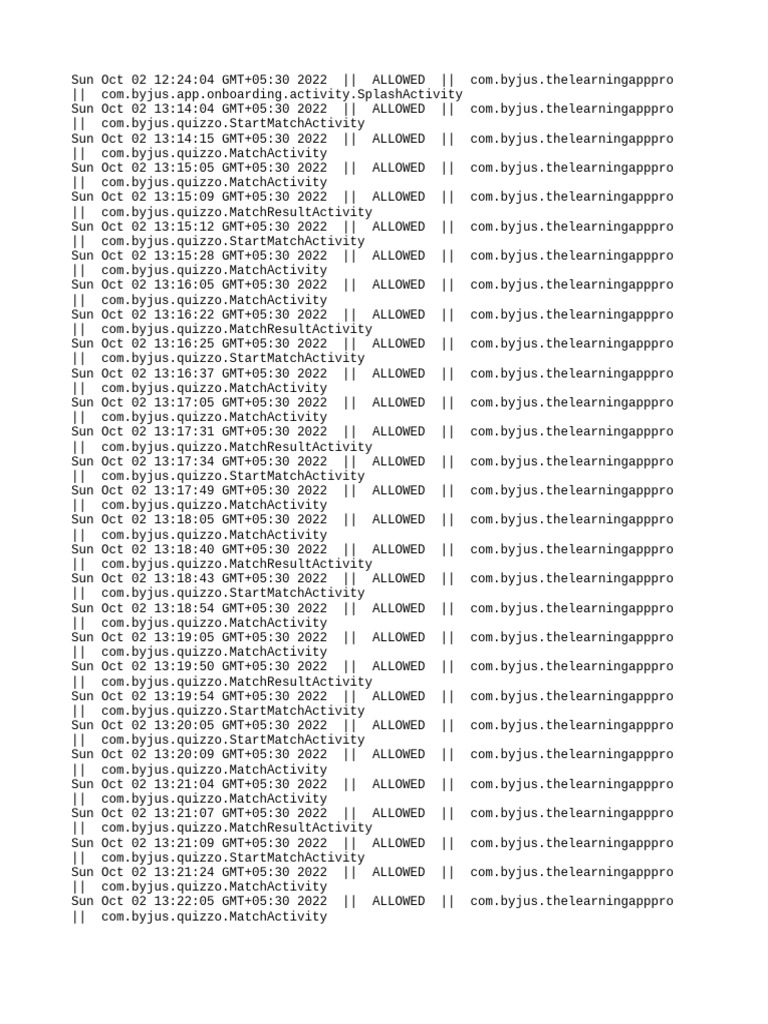 Surelock - Diagnostics Log | PDF