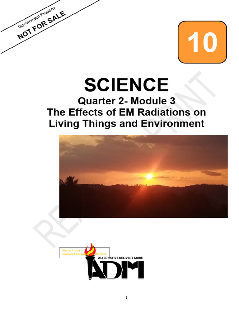 Science10 Activity | PDF | Ionizing Radiation | Gamma Ray