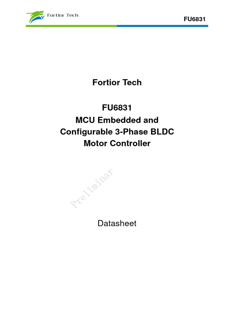 Fortior-Tech-FU6831L C97680 | PDF