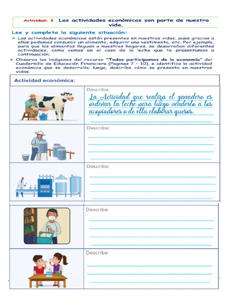 Actividades de Mi Comunidad | PDF