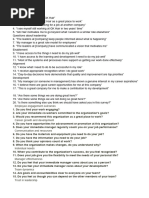 Organizational Culture Evaluation Questionnaire | PDF | Goal ...