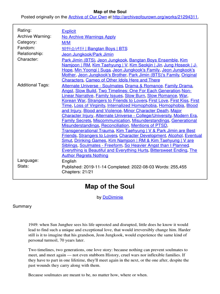 Map of The Soul | PDF