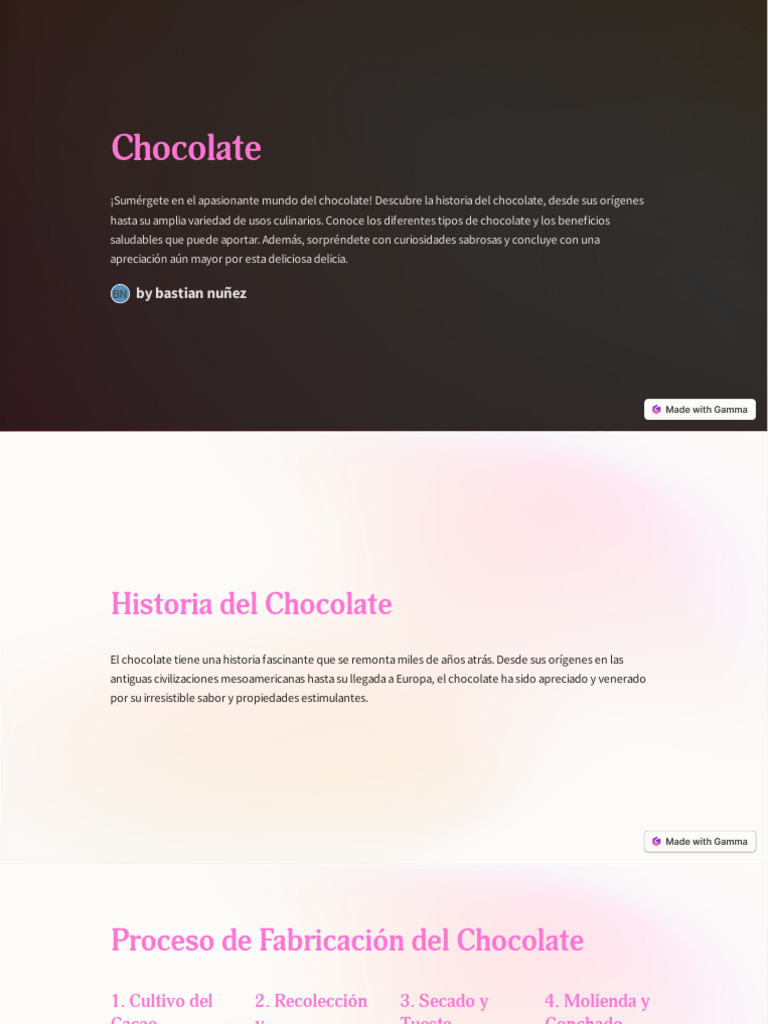 Chocolate | PDF | Chocolate | Postres