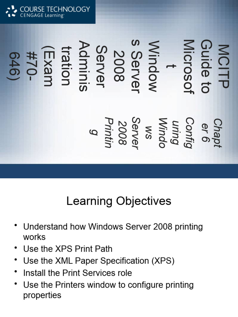 CH 06 | Download Free PDF | Computer Network | Windows Server 2008