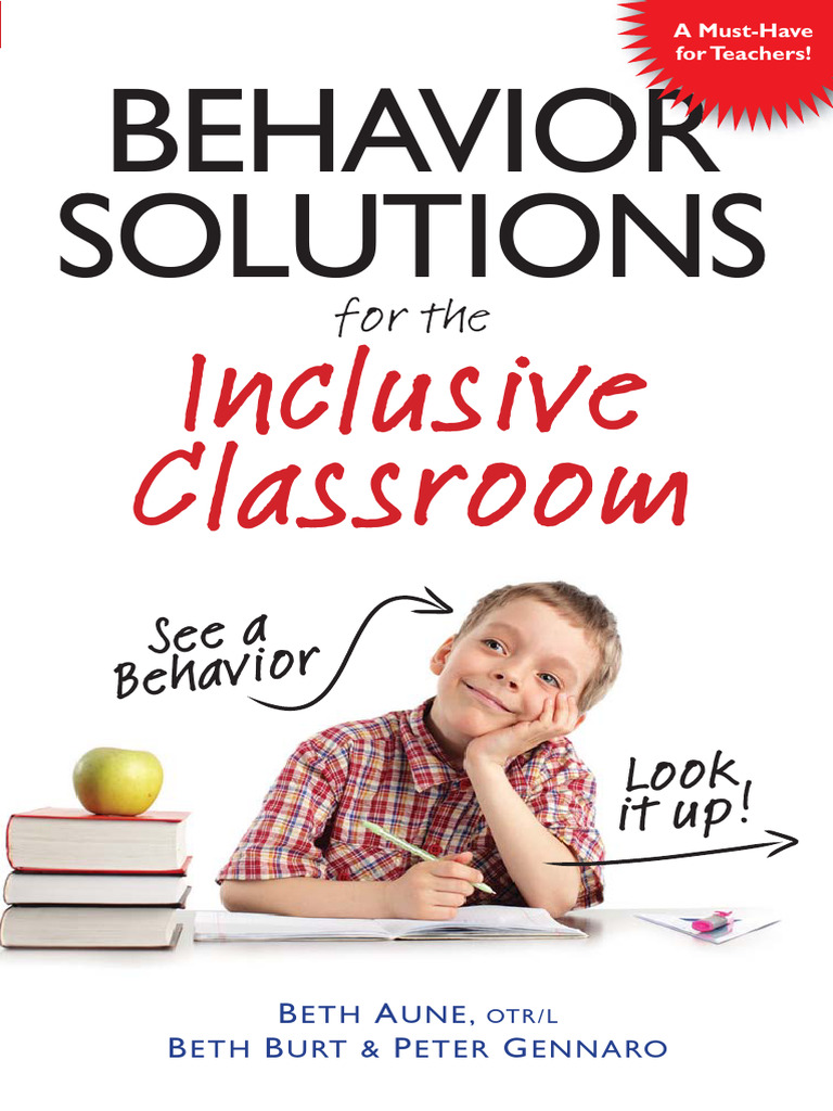 Behavior Solutions For The Inclusive Classroom | PDF | Senses ...