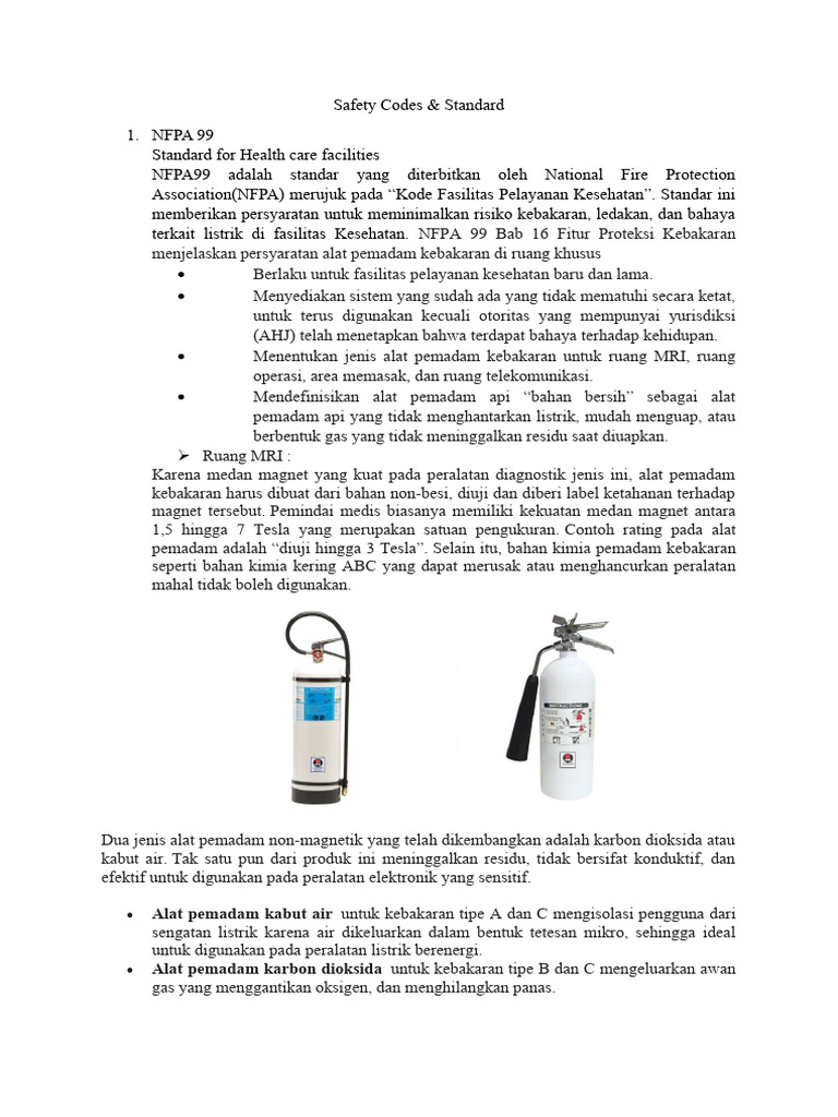Safety Codes and Standard | PDF