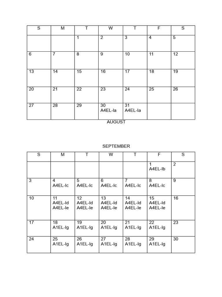 Calendar - Ira | PDF