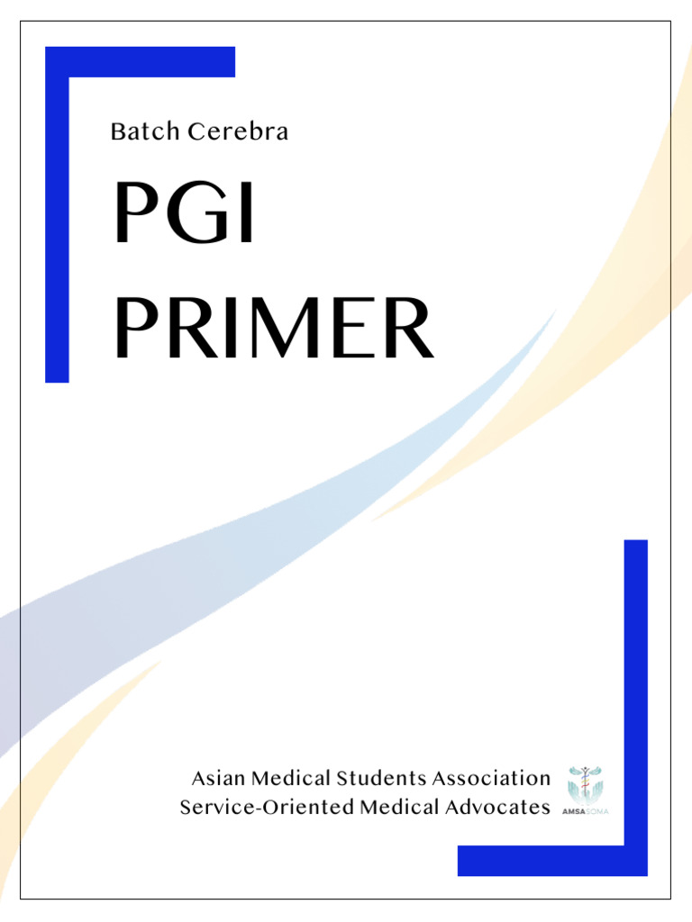 PGI Primer Batch Cerebra 2021 | PDF | Medicine | Hospital