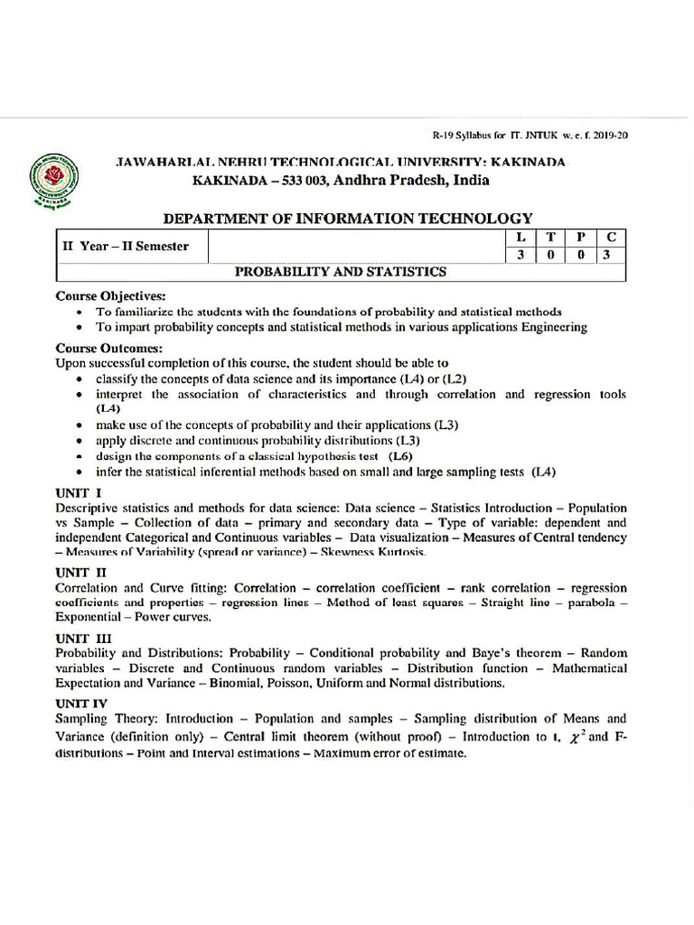 PS-UNIT1-Descriptive Statistics and Methods of Data Science | PDF