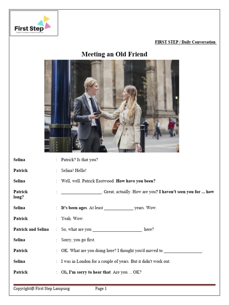 Daily For Conversation Class 4 | PDF