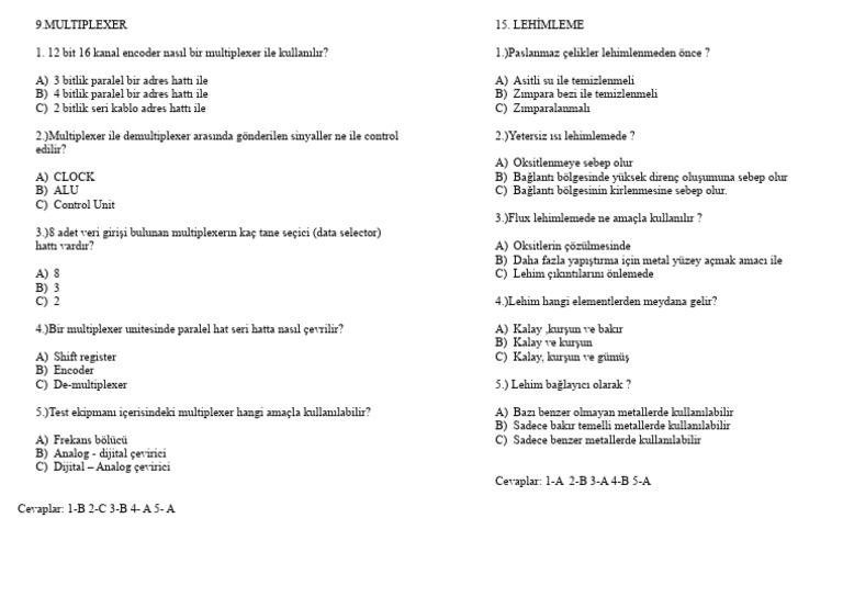 Mod 5-7 Sorular | PDF