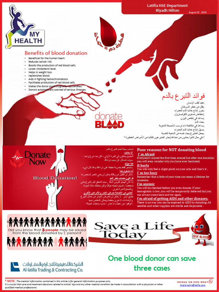 3 - Donate Blood | PDF