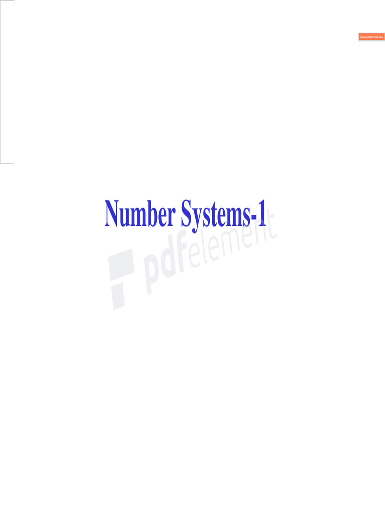 (X1) Numbering System 1-1 | PDF | Computer Engineering | Computer ...