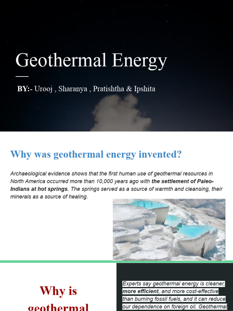 Geothermal Energy | PDF | Geothermal Energy | Energy Development