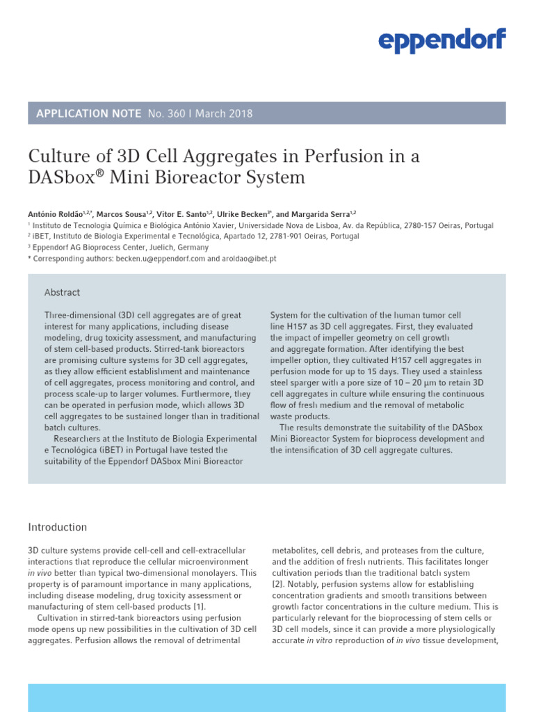 Application Note 360 DASbox | PDF | Cell Culture | Staining