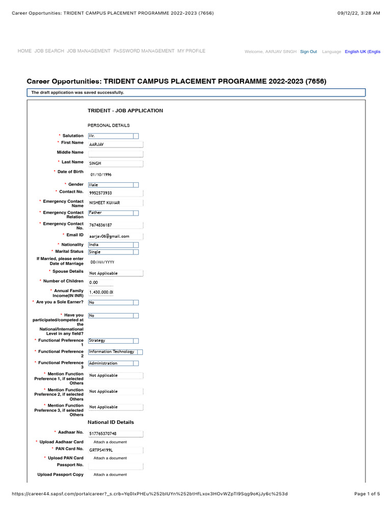 Trident Application | PDF | Expert | Agile Software Development