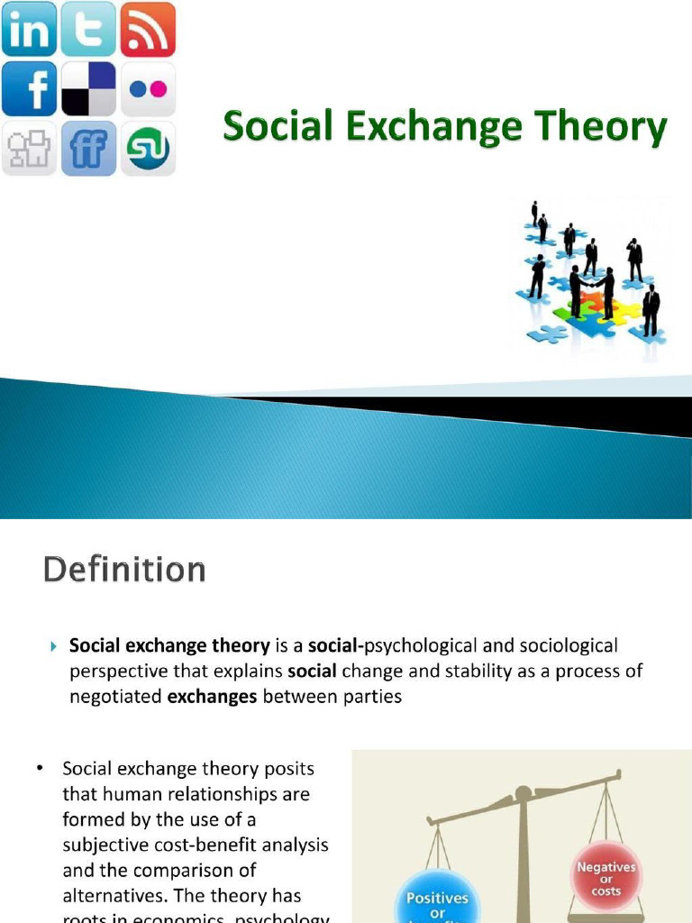 Social Exchange Theory | PDF