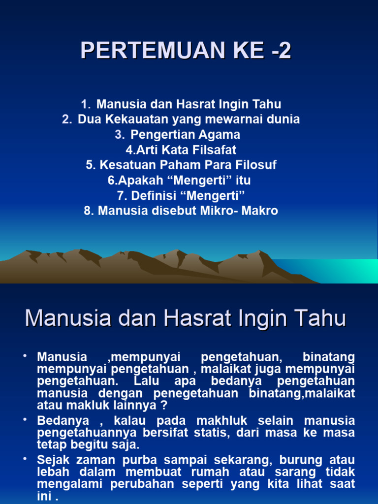 Dasar-Dasar Filsafat 1 | PDF | Filsafat