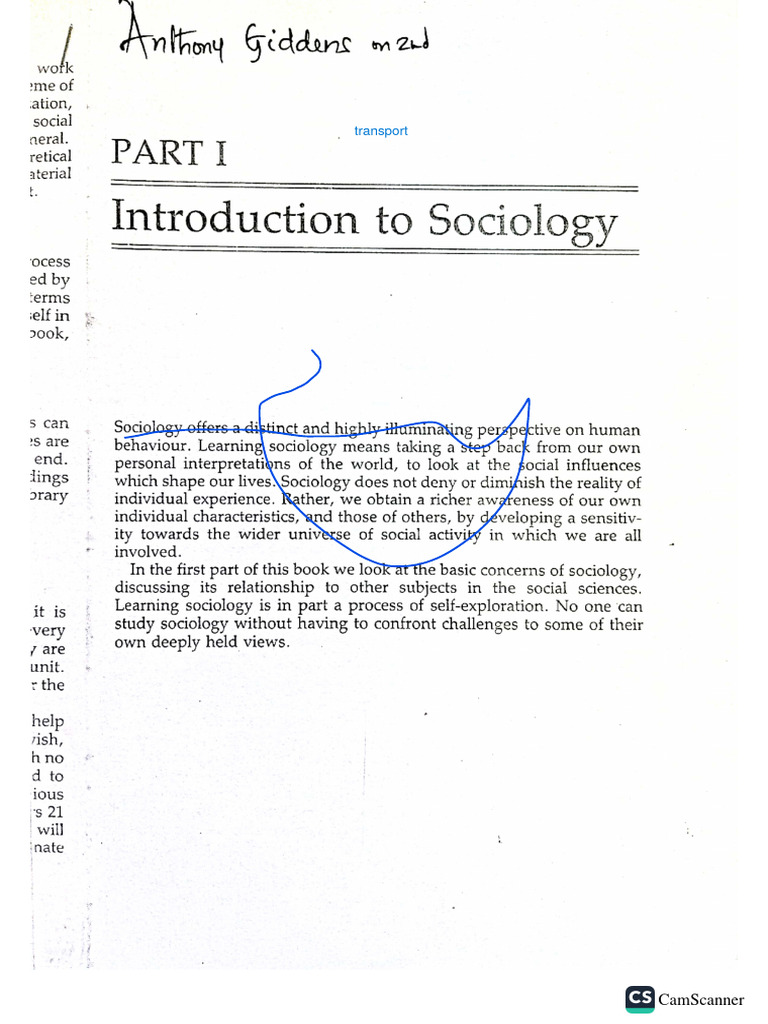 Introduction To Sociology | PDF