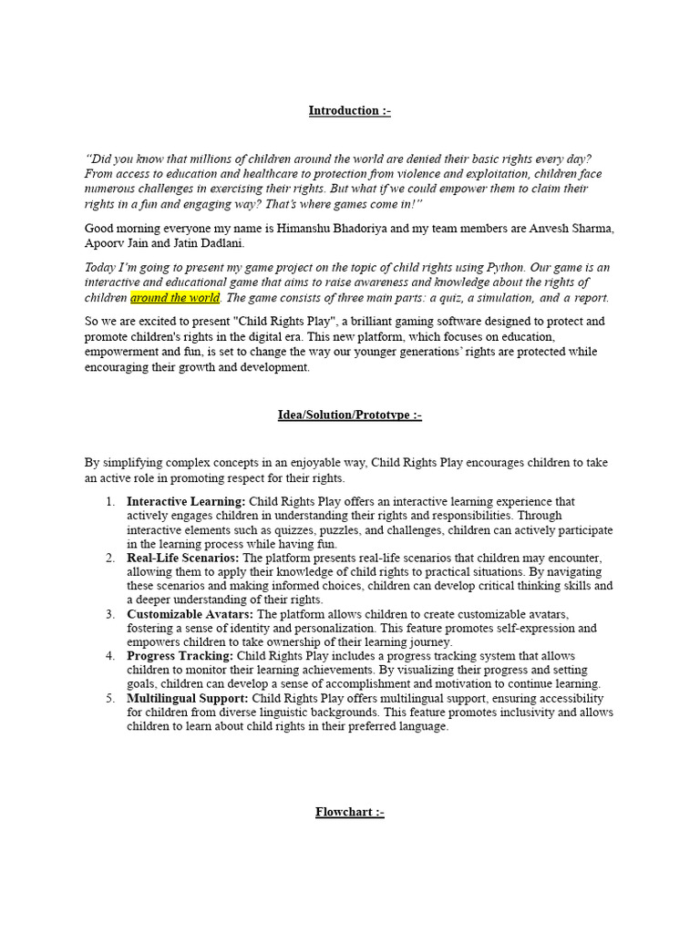 Script For PPT SIH | Download Free PDF | Computing