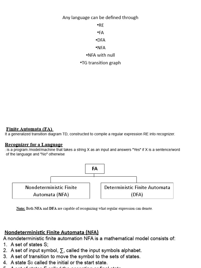 Nfa Dfa | PDF | Computing | Computational Science