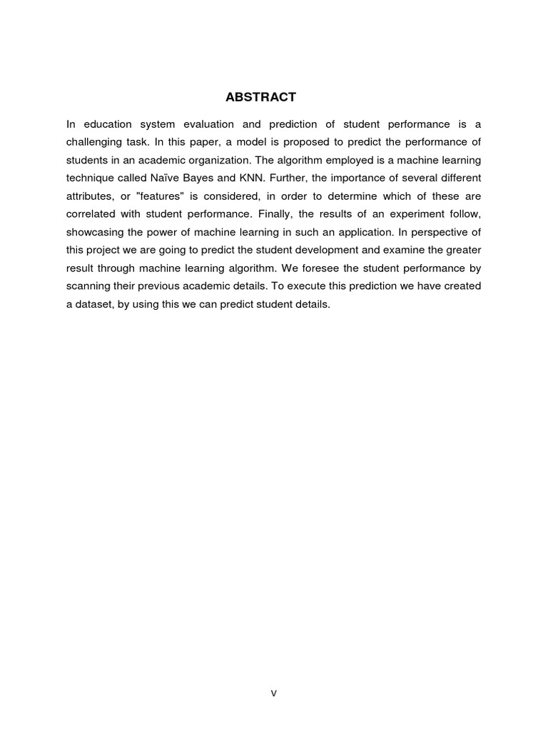 Sat - 7.Pdf - Predicting Student's Performance Based On Machine Learning | PDF | Machine ...