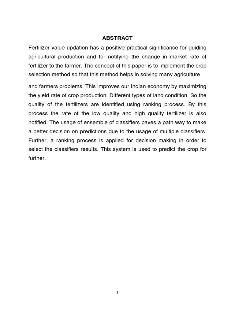 Sat 79 Pdf Crop Yield Prediction Using Machine Learning Algorithm Pdf Agriculture