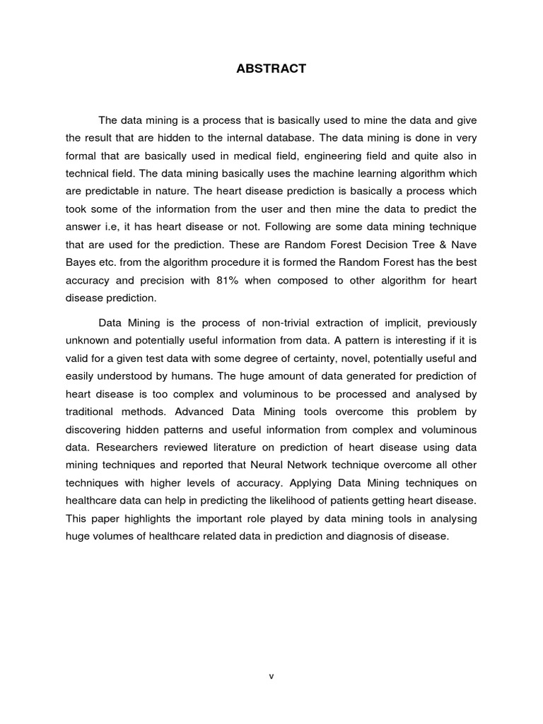 Effective Heart Disease Prediction Using Data Mining Technique Pdf Machine Learning Data