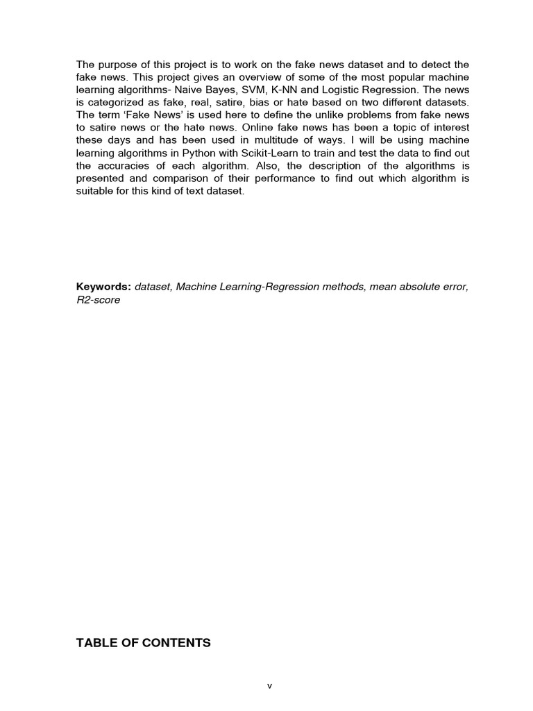 Fake News Detection Using Machine Learning Pdf Machine Learning