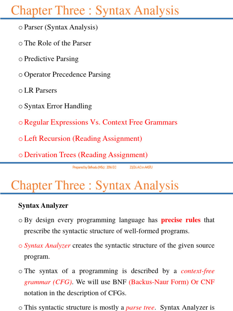 Chapter 3 New Cariculum | PDF | Parsing | Language Mechanics