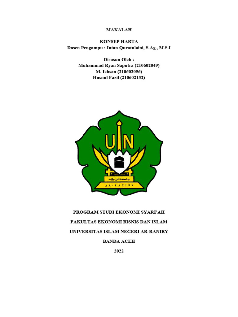 Konsep Harta dalam Islam dan Fungsinya | PDF | Agama & Spiritualitas