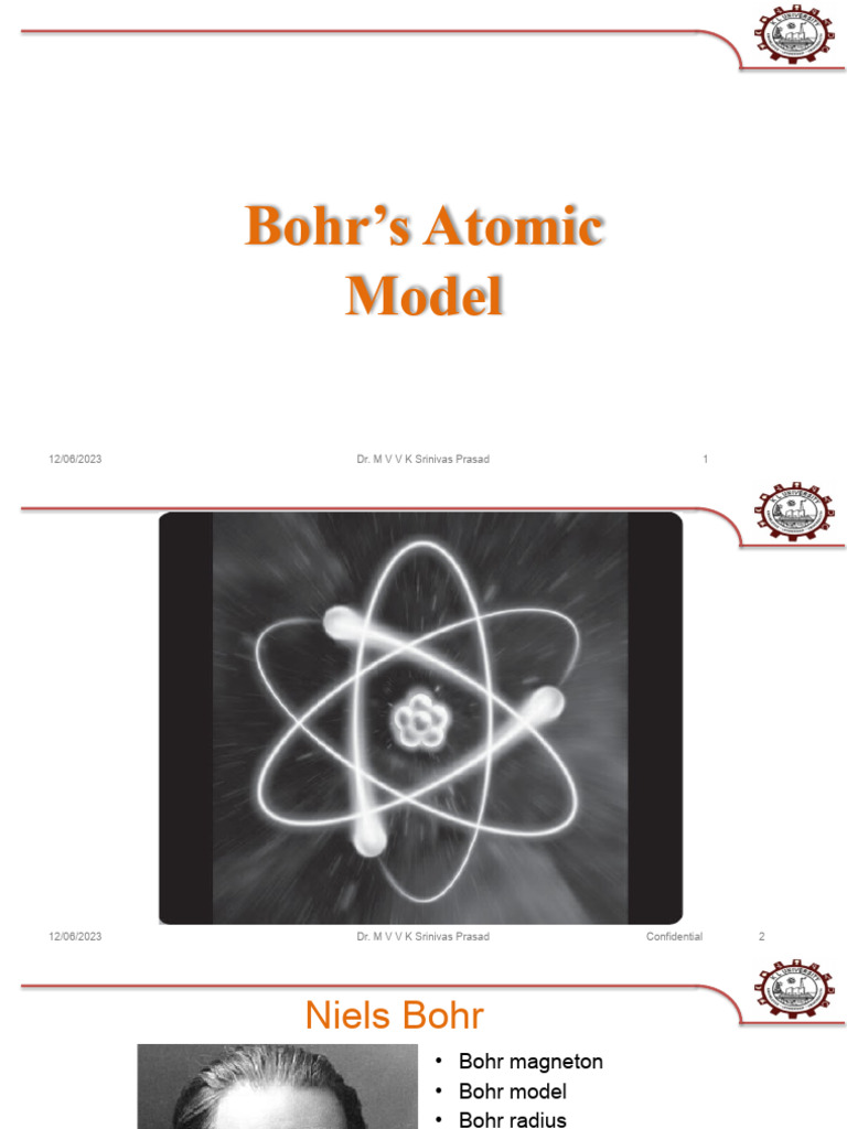 Co2 01 | PDF | Niels Bohr | Electron