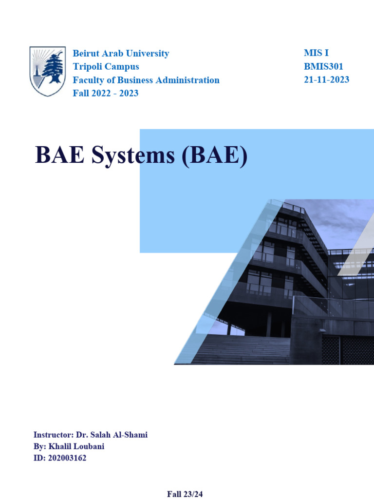 Khalil Loubani - 202003162 | PDF | Cloud Computing | Supply Chain