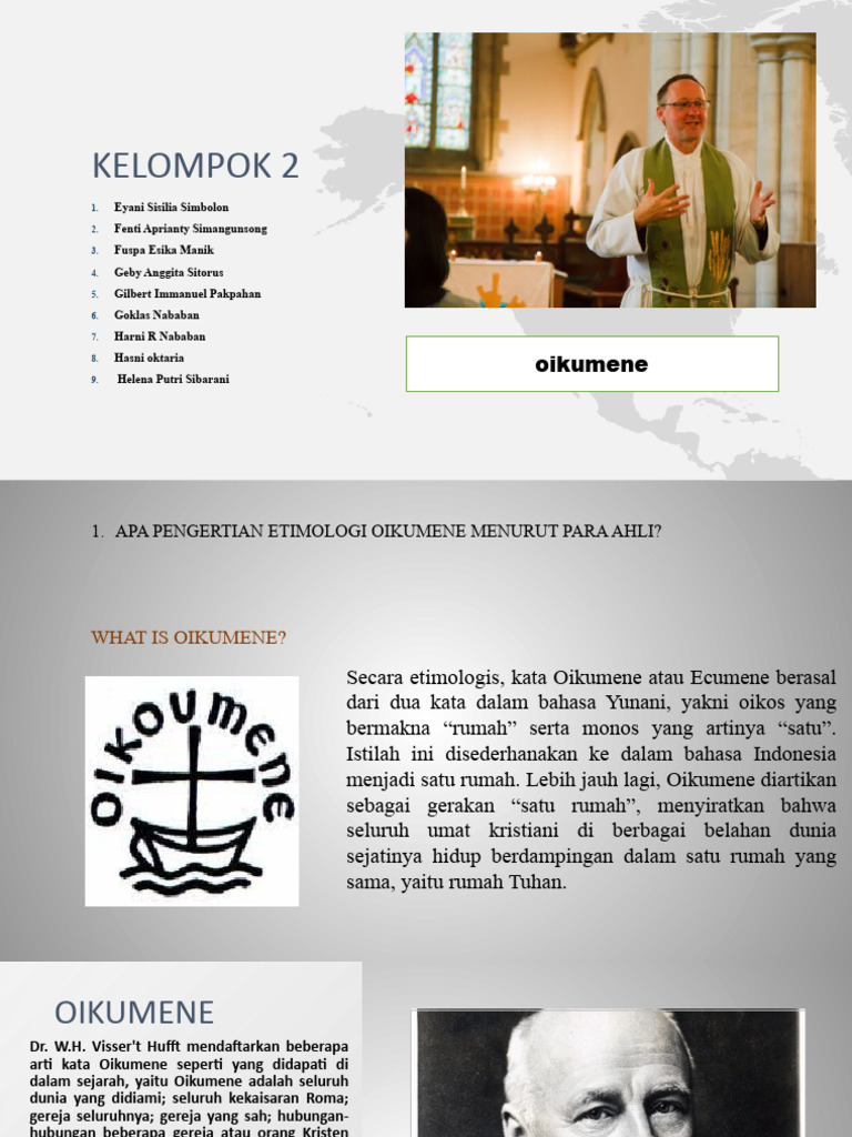 Kelompok 2 - OIKUMENE Salinan | PDF