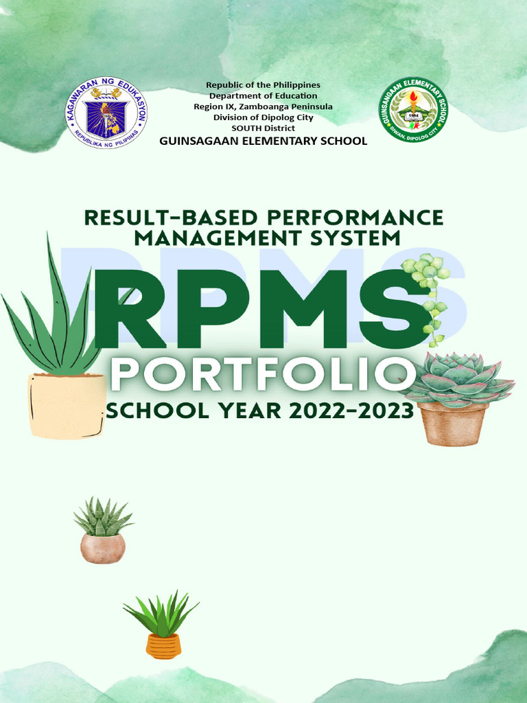 RPMS Design 1 | Download Free PDF | Learning | Curriculum