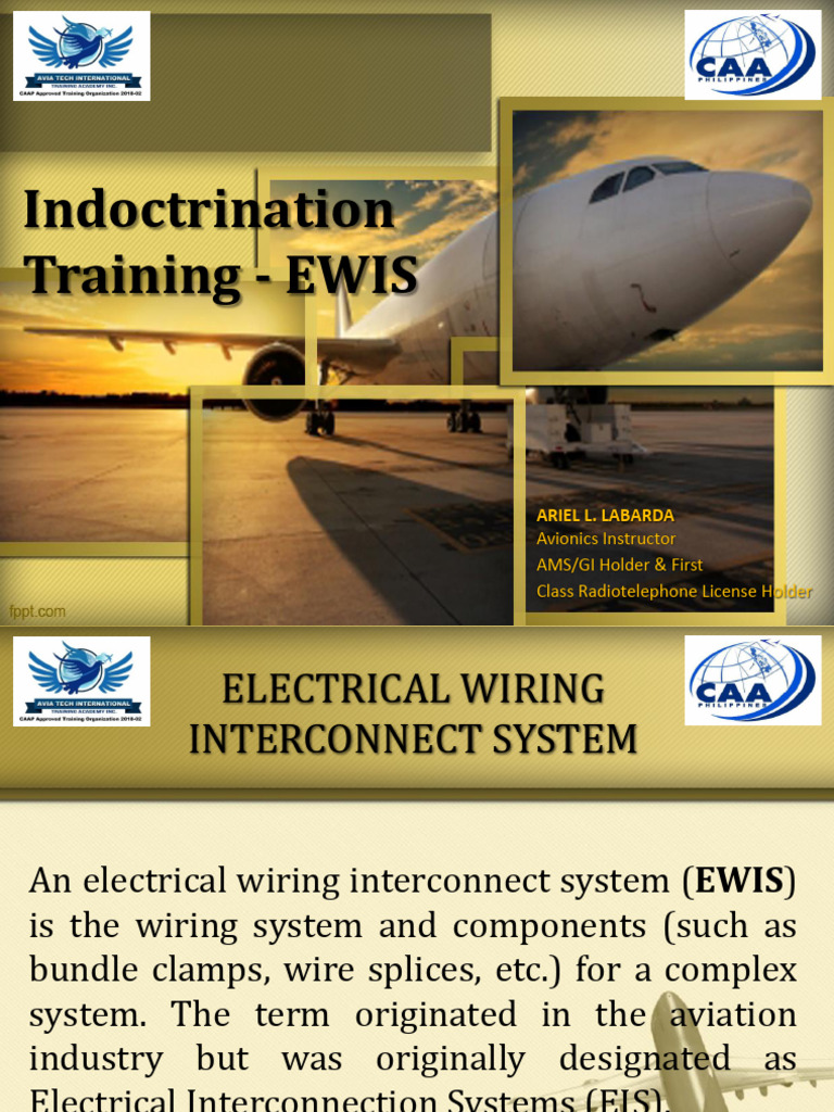Indoctrination Training EWIS | PDF | Aviation | Aviation Safety