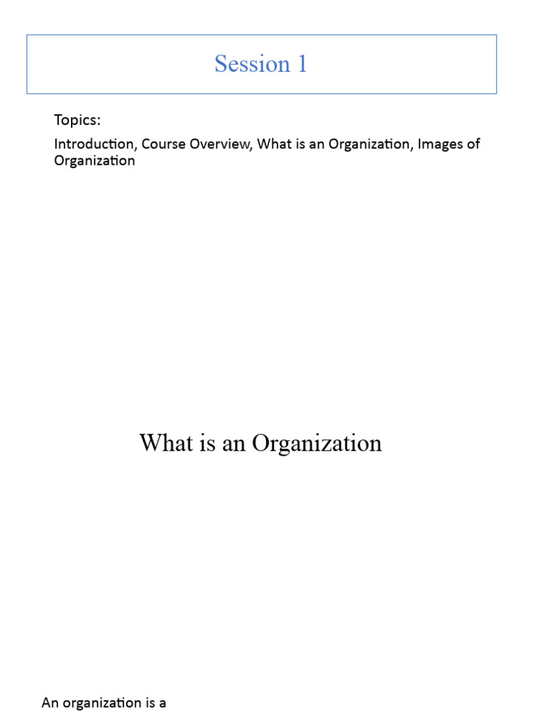 Session 1 | PDF | Cognitive Science | Behavioural Sciences