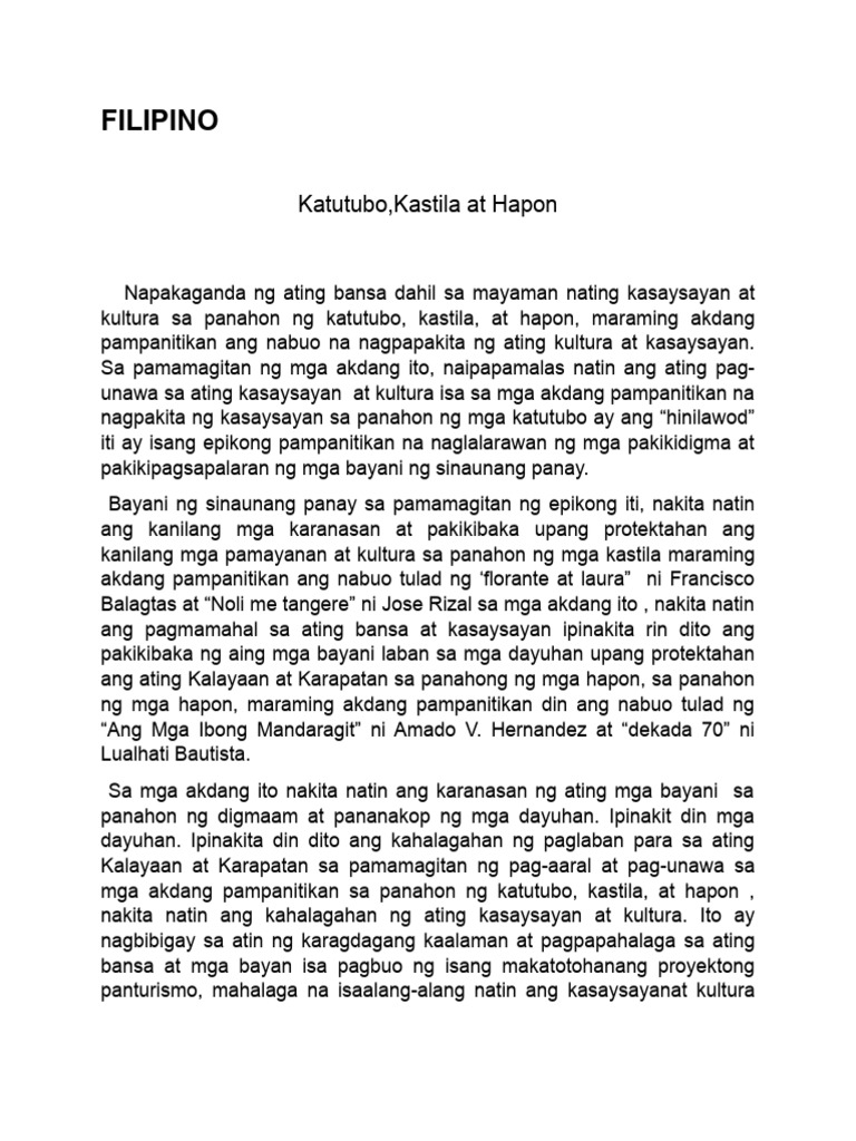 Katutubo | PDF