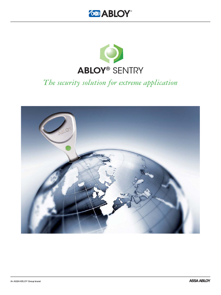 Abloy Sentry ENG | PDF