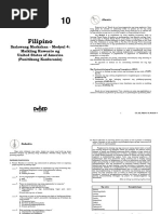 Filipino Module 2 Corrected Grade 10 Quarter 2 | PDF